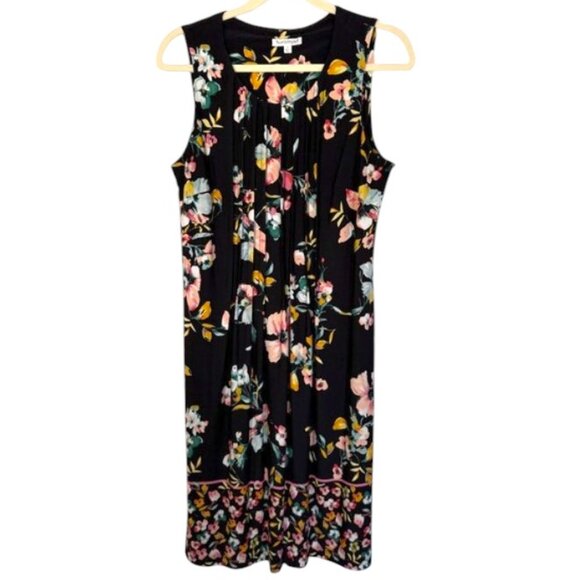 NorthStyle | Dresses | Northstyle Black Pink And Orange Sheath Midi ...